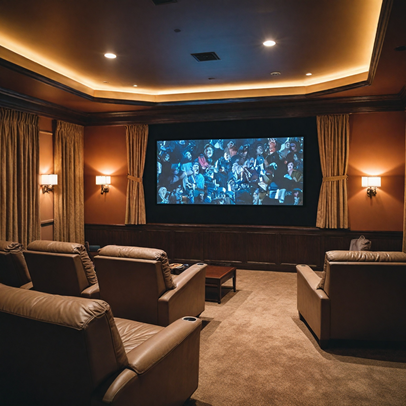 Crafting the Perfect Movie Screen Wall for Your Home Theater