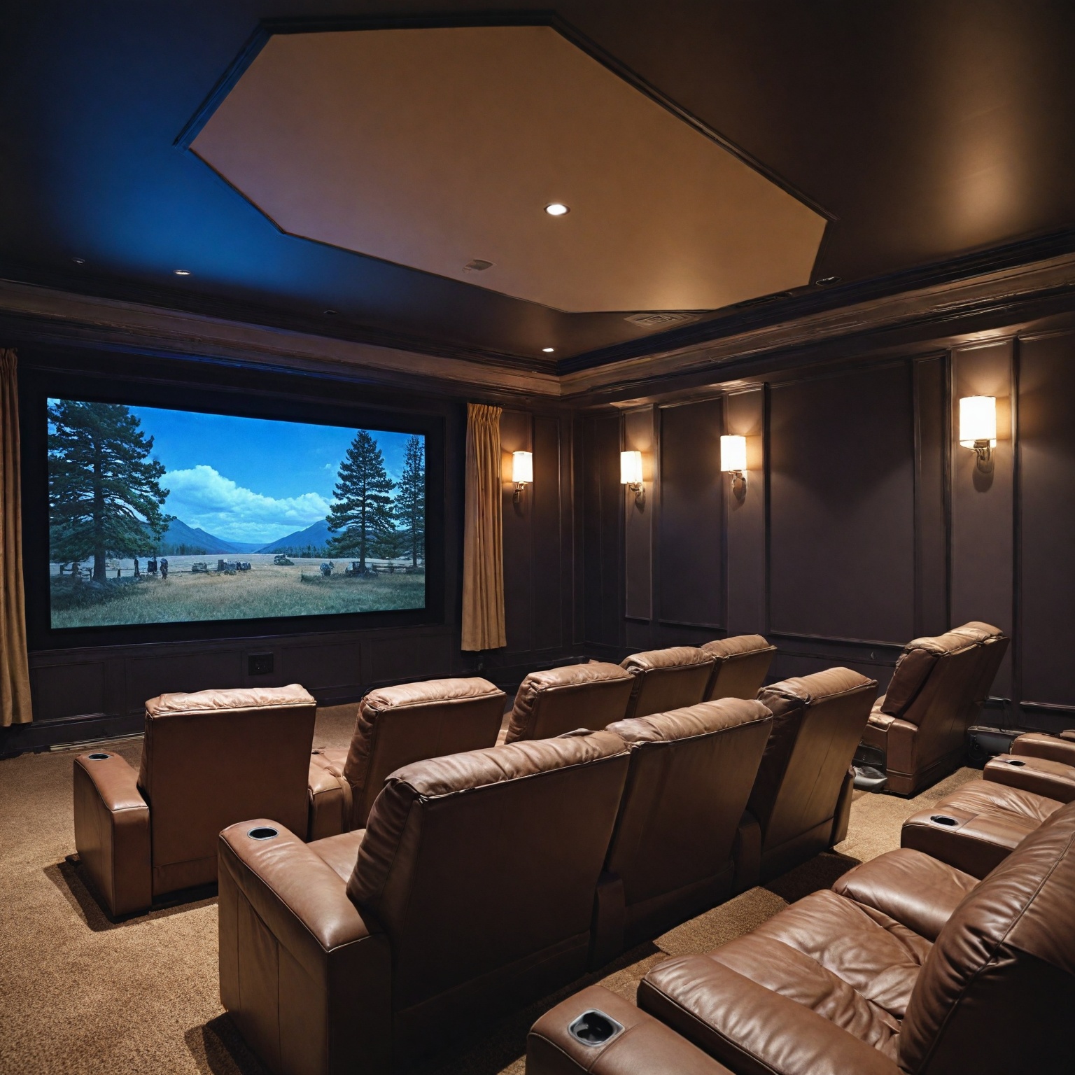 Enhance Your Home Theater with a Motorized Cinema Screen