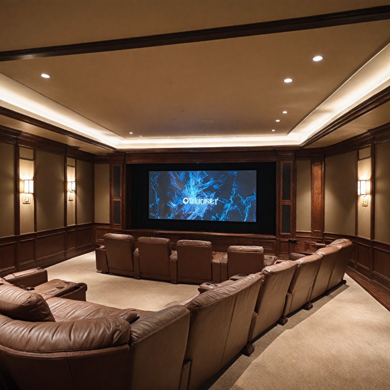Enhancing Your Home Theater with a Projection Screen on Truss