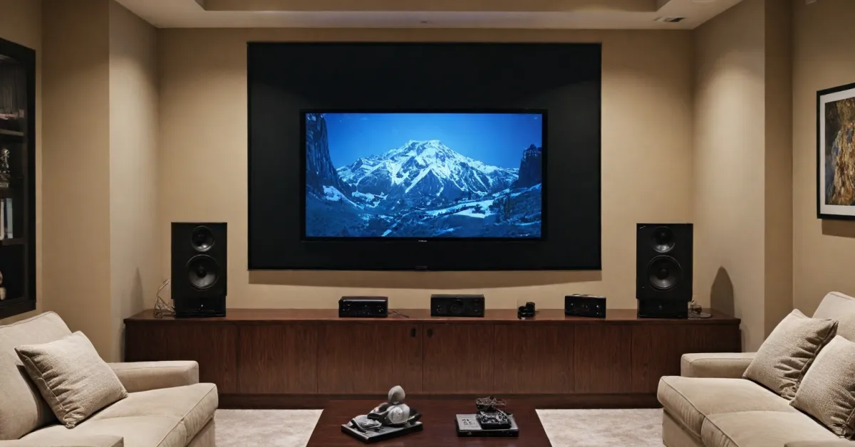 How to wire a speaker for your home theater projector setup