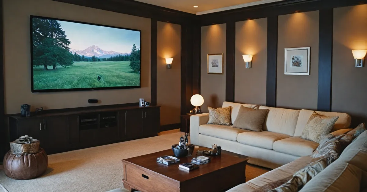 How to choose the right ceiling TV mount for your home theat