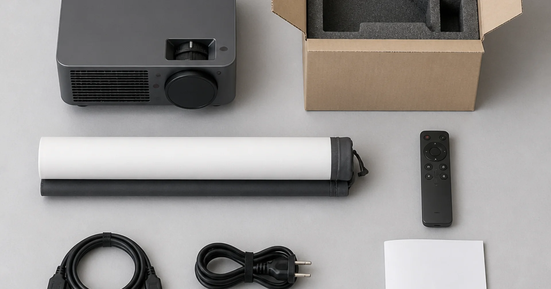 First projector, first room: a setup walkthrough from unboxing to ...